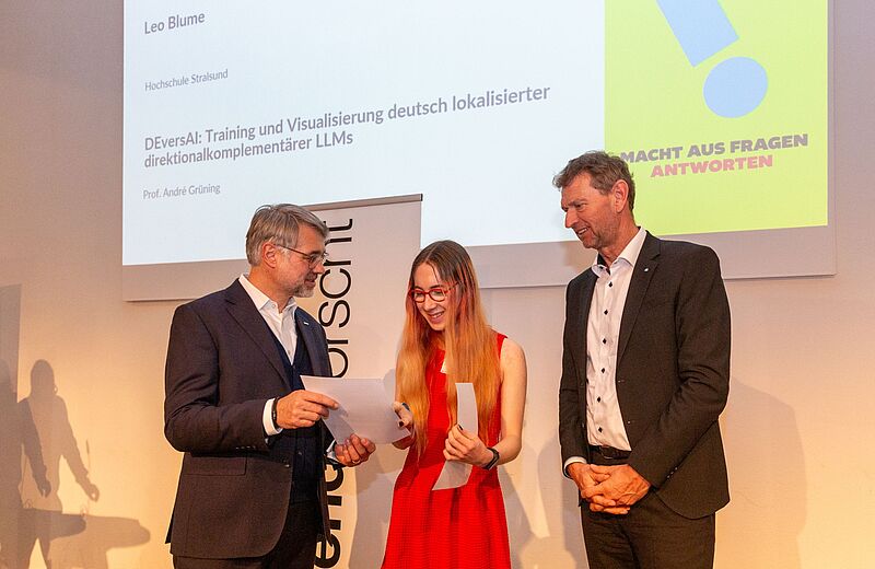 16-Jährige von der HOST gewinnt Jugend forscht MV - Hochschule Stralsund